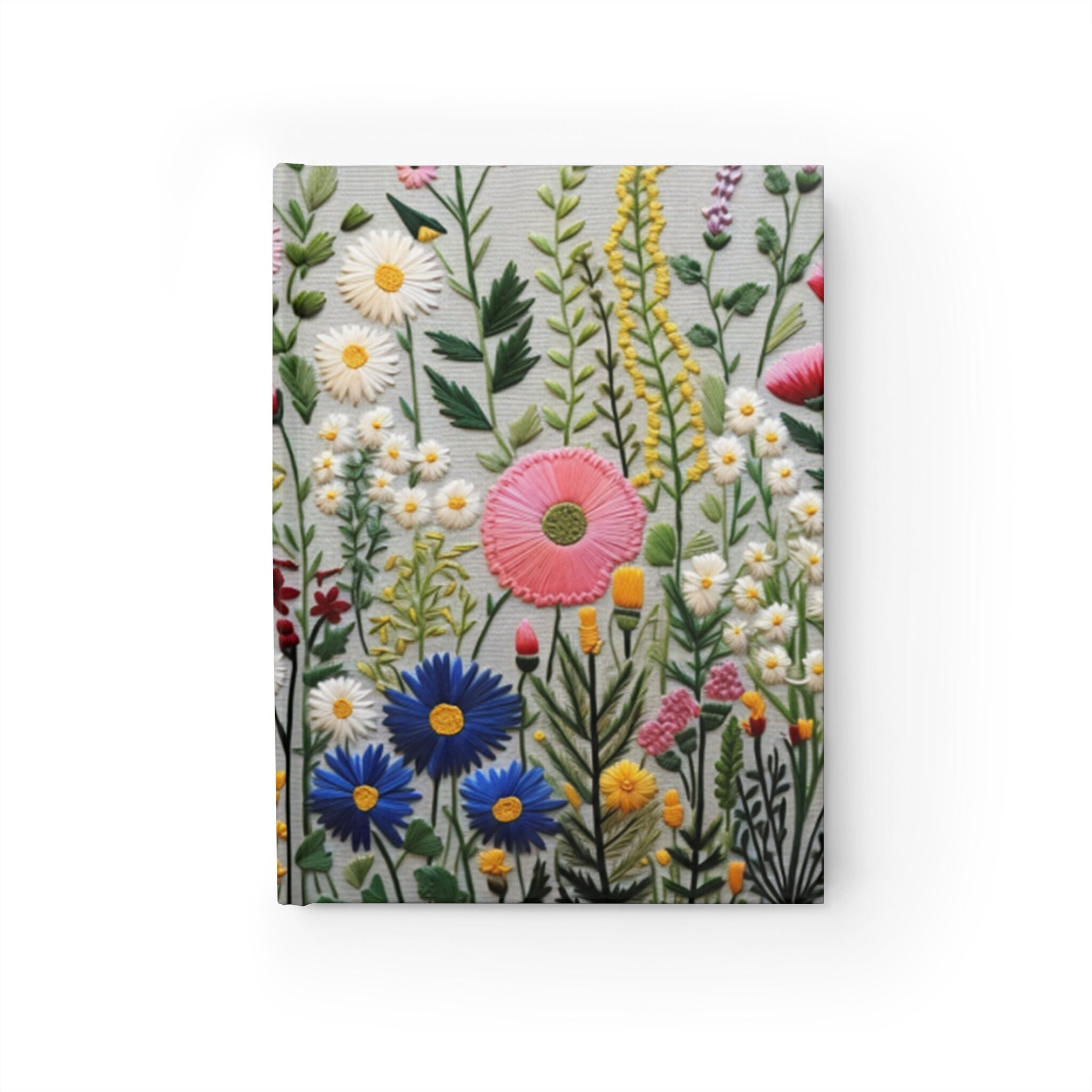Floral Style Journal, Wildflower Design Diary, Artistic Notebook, Gift ...