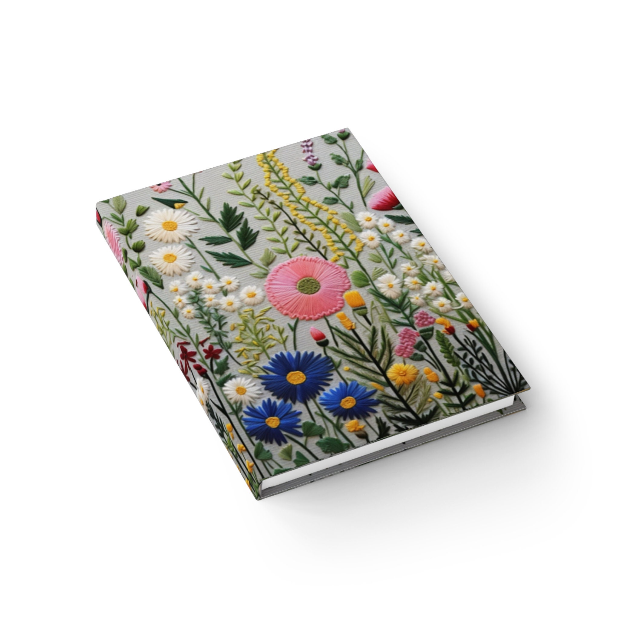 Floral Style Journal, Wildflower Design Diary, Artistic Notebook, Gift ...