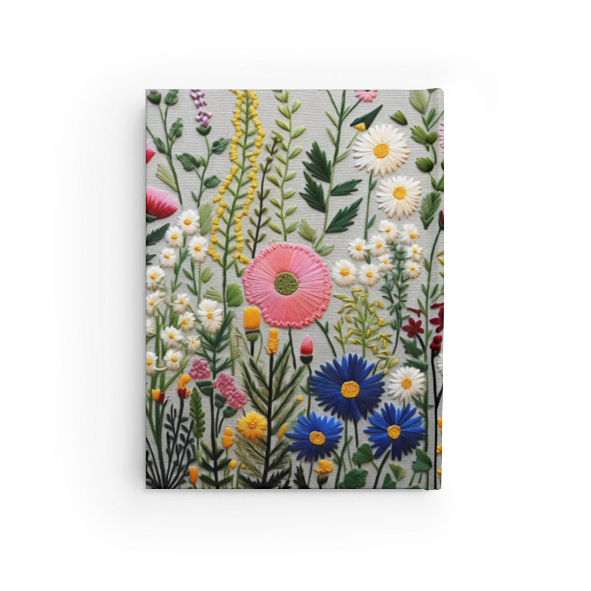 Floral Style Journal, Wildflower Design Diary, Artistic Notebook, Gift ...