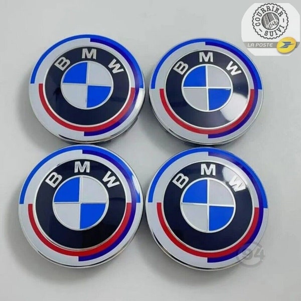 Bmw 50th Anniversary Hub Cap Emblem - Etsy