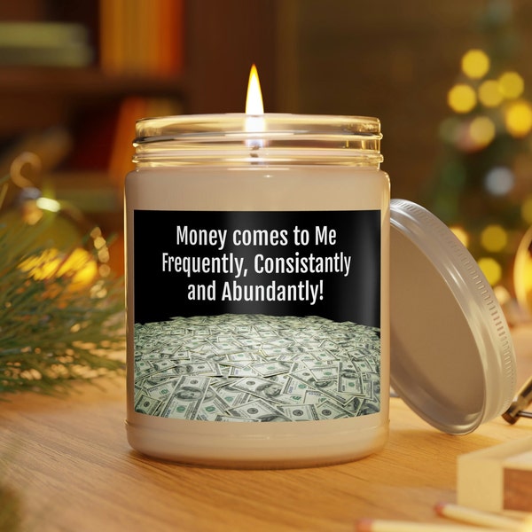 Money Candle With Real Money - Etsy