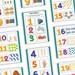 Number Matching Cards, Number Worksheets, Preschool Worksheets ...