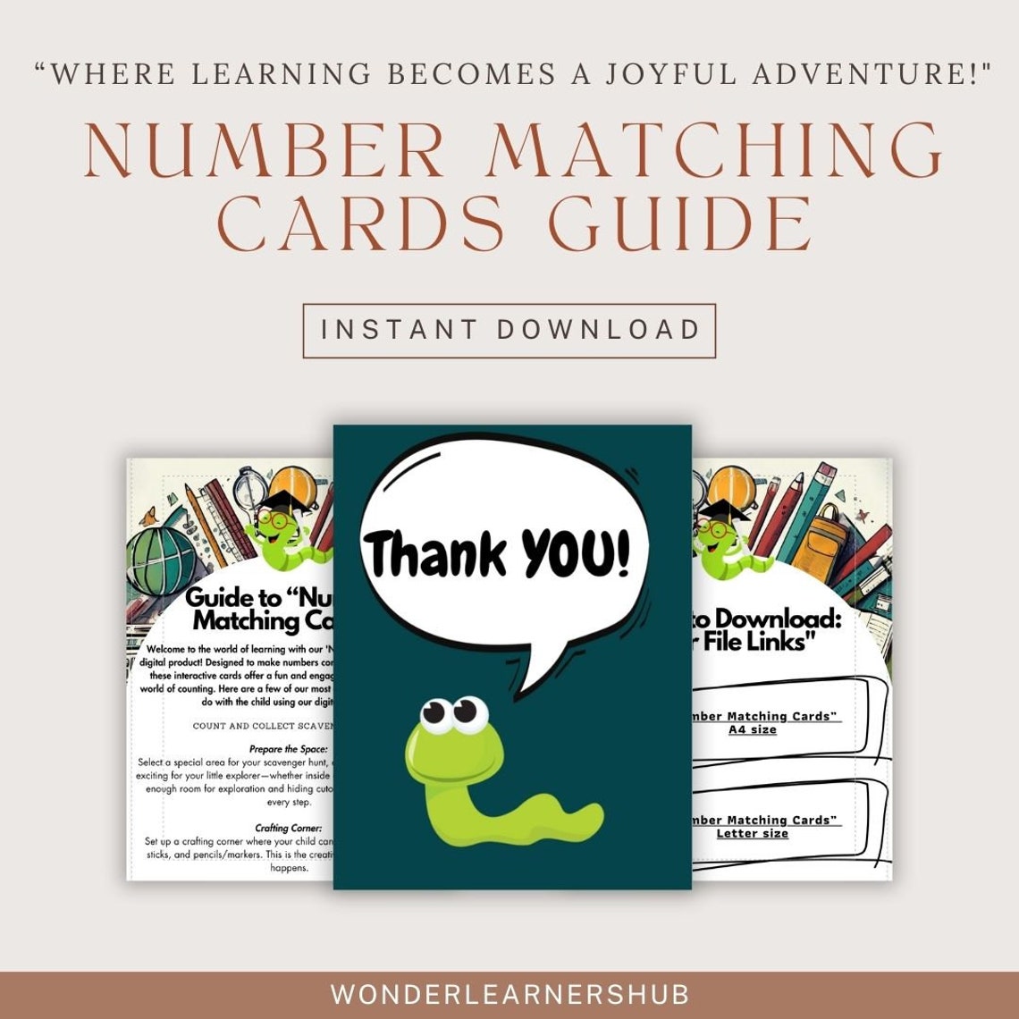 Number Matching Cards, Number Worksheets, Preschool Worksheets ...