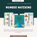 Number Matching Cards, Number Worksheets, Preschool Worksheets ...