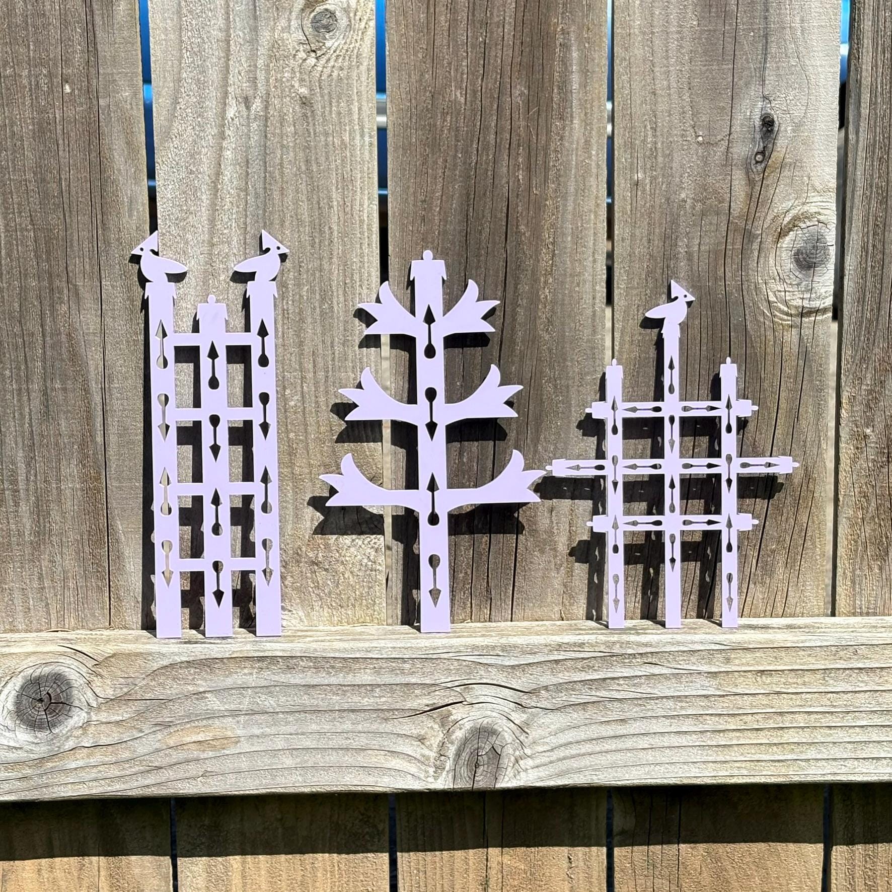 Cuckoo Plant Trellis Set SVG File for Laser Cutting - Etsy