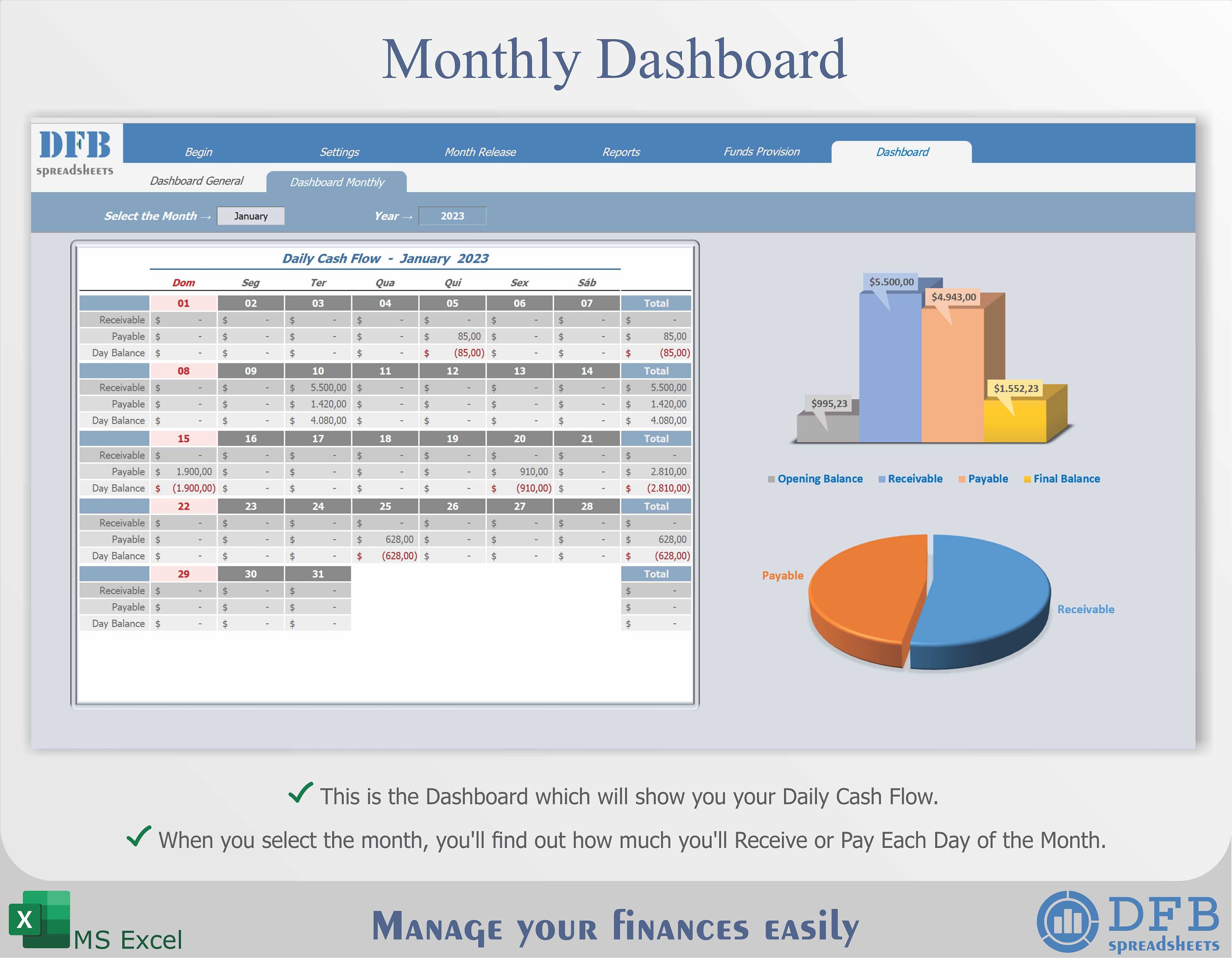 Ultimate Personal Finance Spreadsheet, Manage Your Money Like a Pro ...