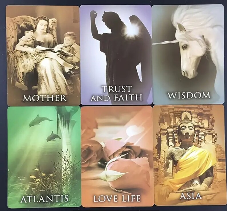 Past Life Oracle Cards - Etsy