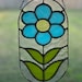 Stained Glass Spring Flower Suncatcher - Etsy