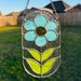 Stained Glass Spring Flower Suncatcher - Etsy