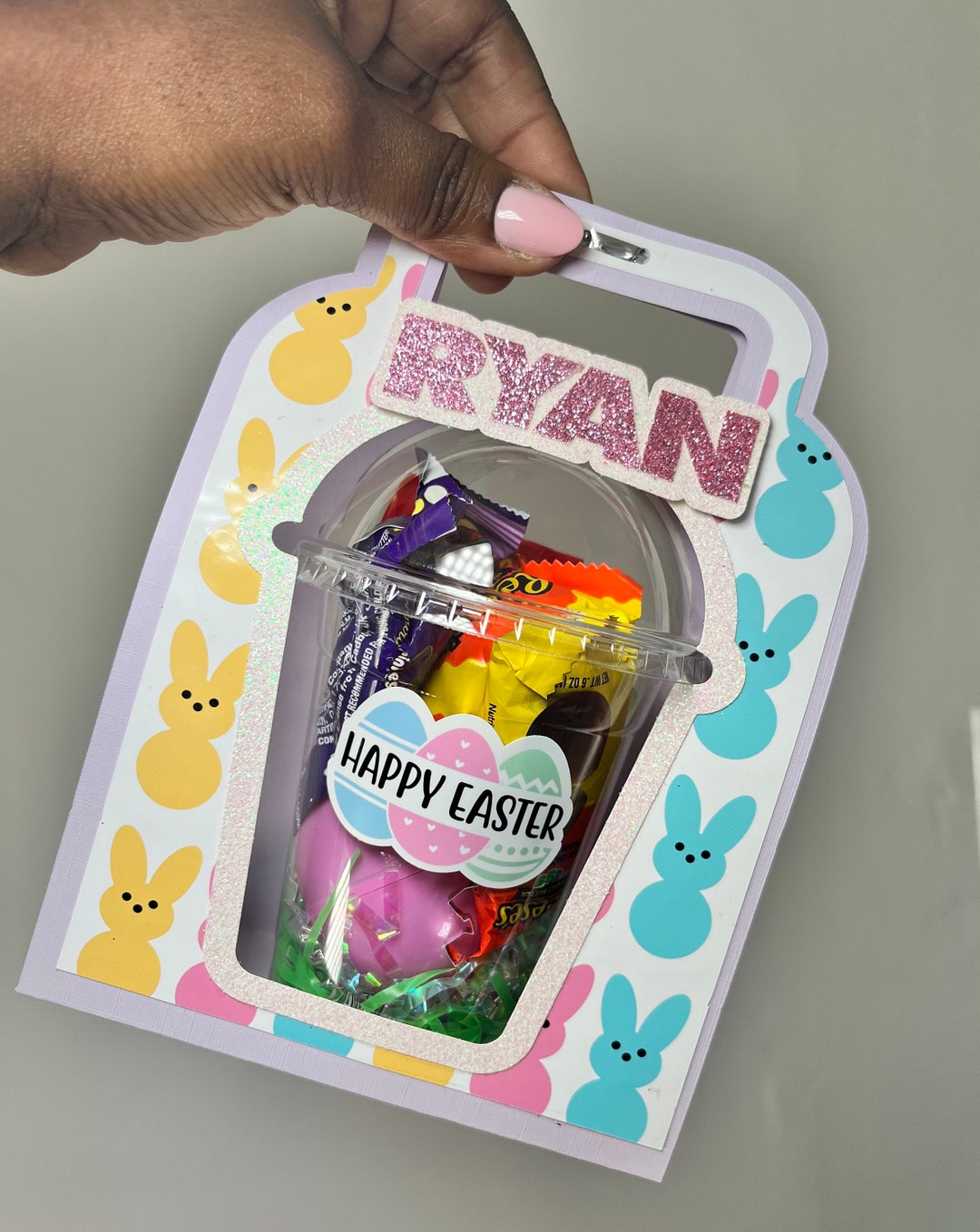 Personalized Easter Candy Cups Easter Gift for Her Easter Gift for Him ...