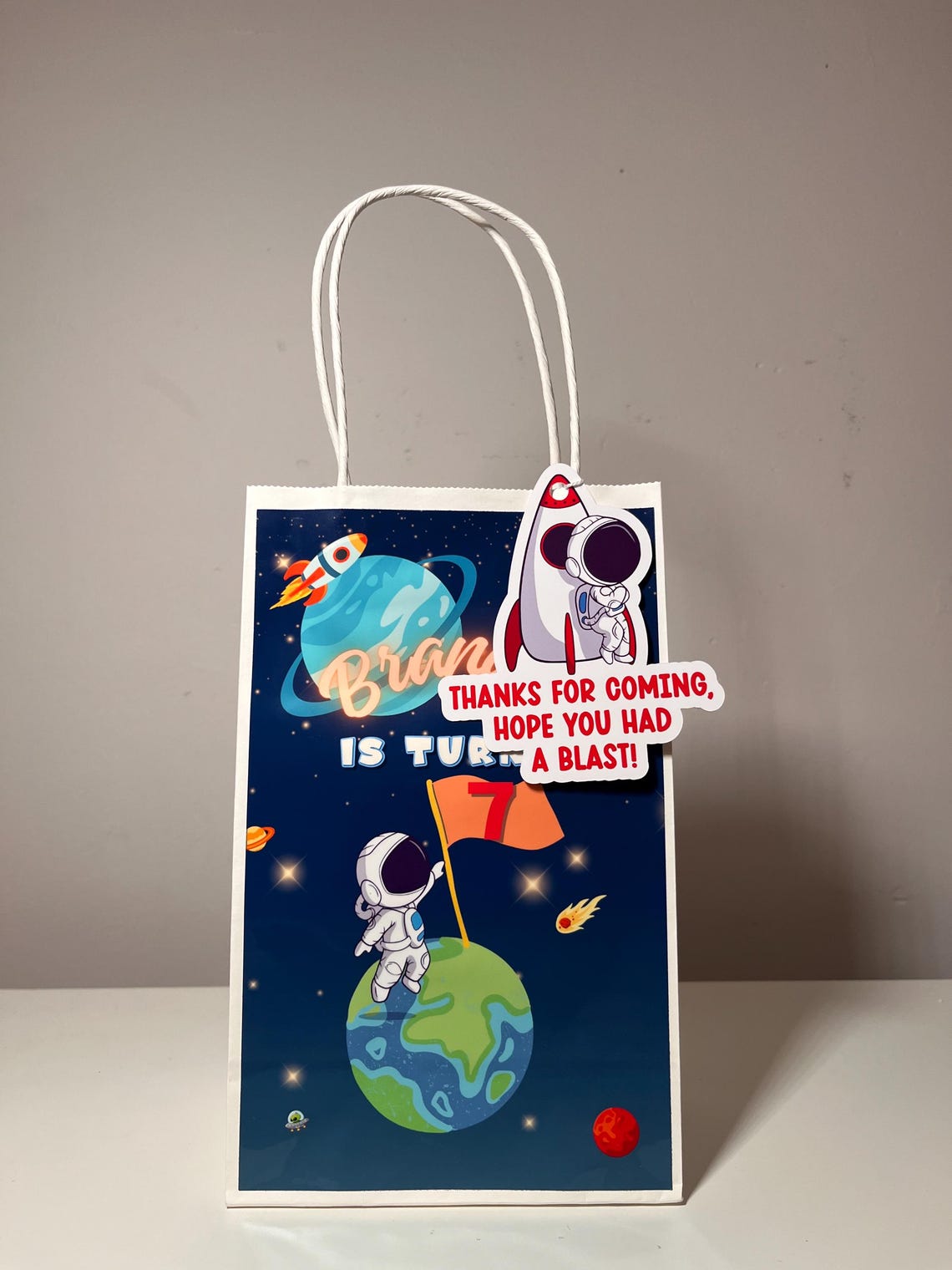 Astronaut Favor Bags | Space Gift Bags | Space Treat Bags | Astronaut ...