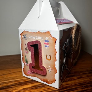 Personalized Cowgirl First Rodeo Party Favor Boxes Girls - Etsy