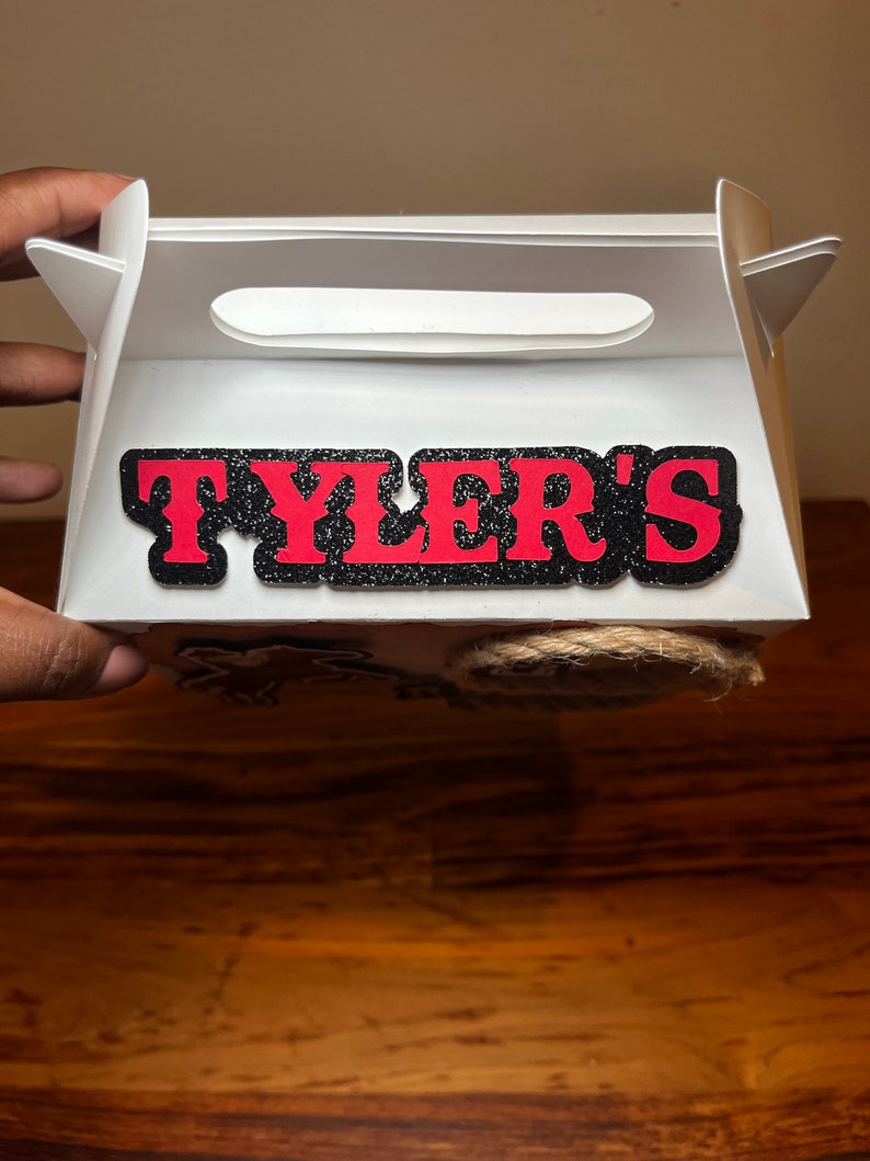 Personalized Cowboy First Rodeo Party Favor Boxes Western - Etsy