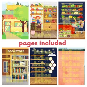 Shopping Mall Printable Paper Doll Doll 17-page PDF Style Paper Doll ...