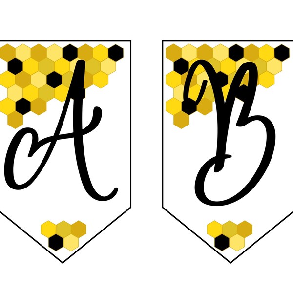 Honeycomb Banner - Etsy