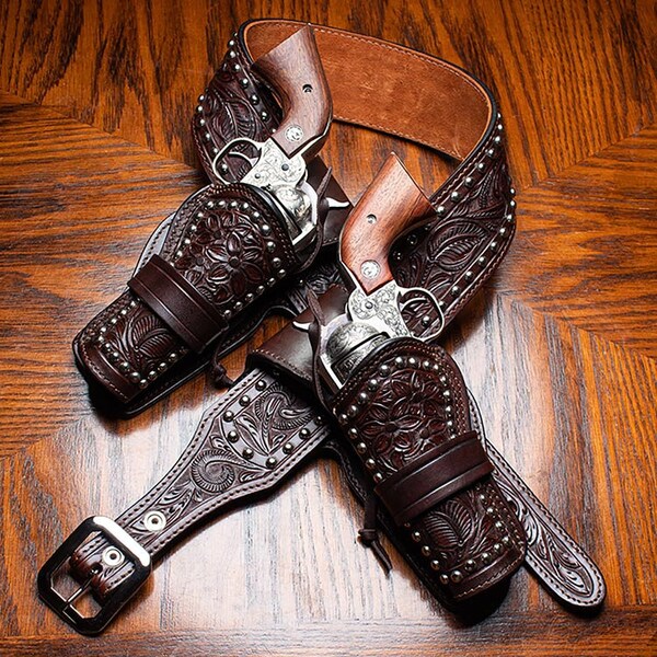 Western Holsters and Belt - Etsy