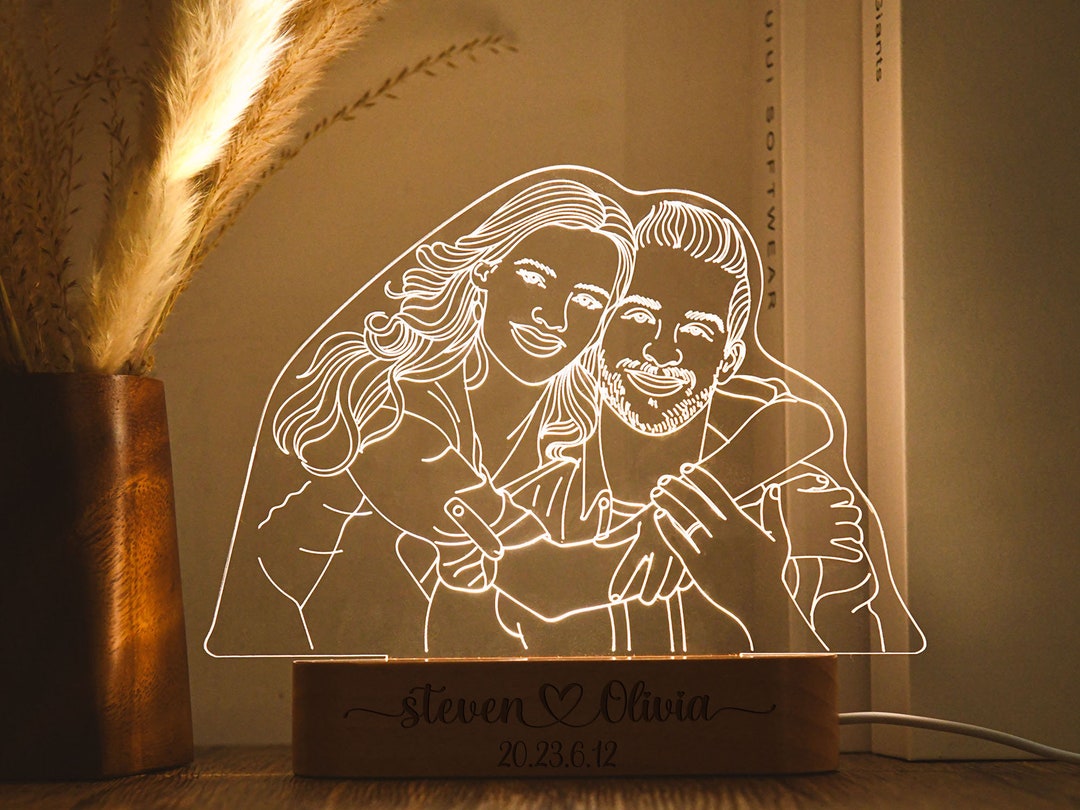 Custom Photo Night Light,custom 3D Photo Lamp, Custom Photo Lamp ...