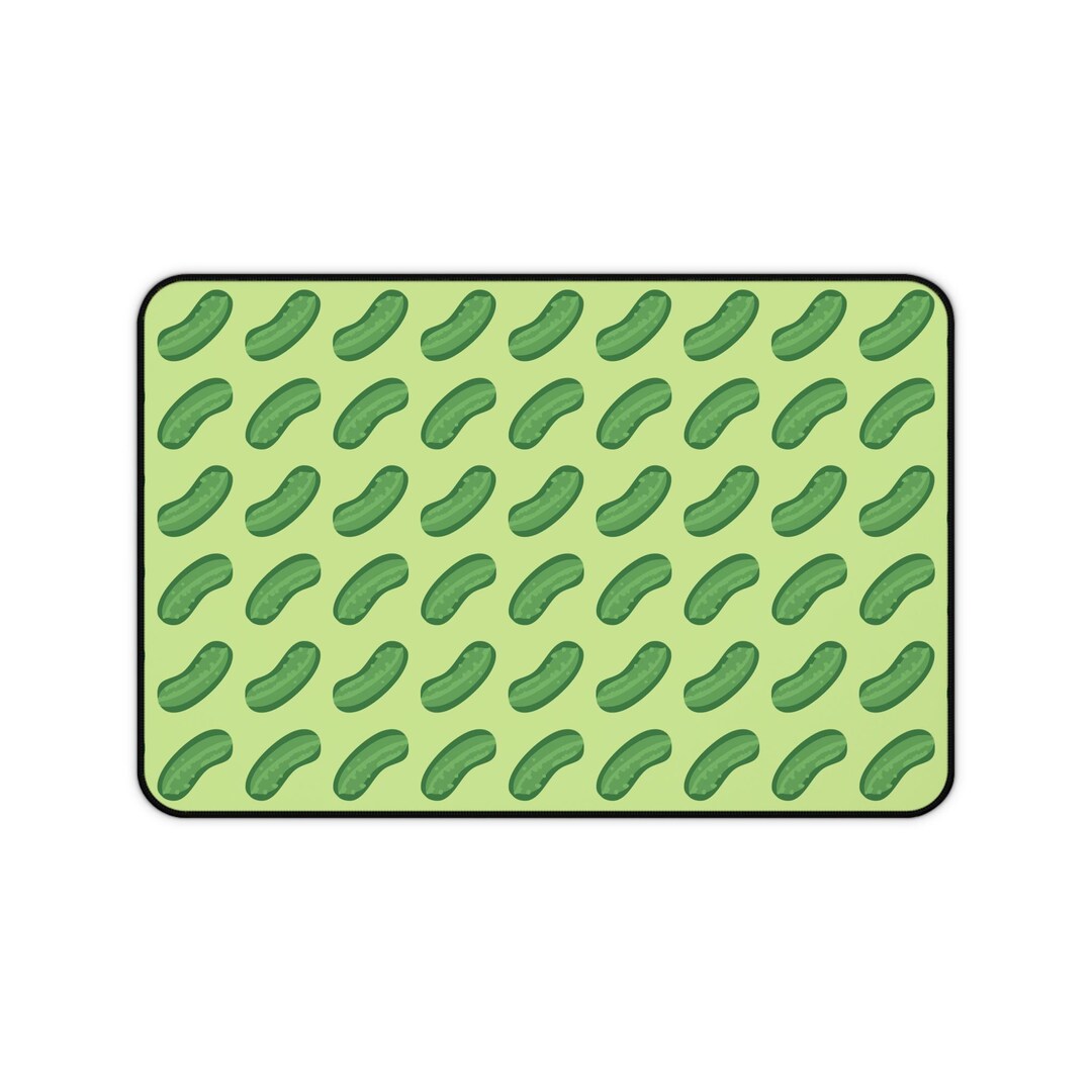 Pickle Pattern Desk Mat - Fun Office Accessory for Pickle Lovers - Etsy