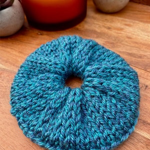 Fall Scrunchie Set | Cozy Knit Hair Scrunchie | Hair Accessories - Etsy