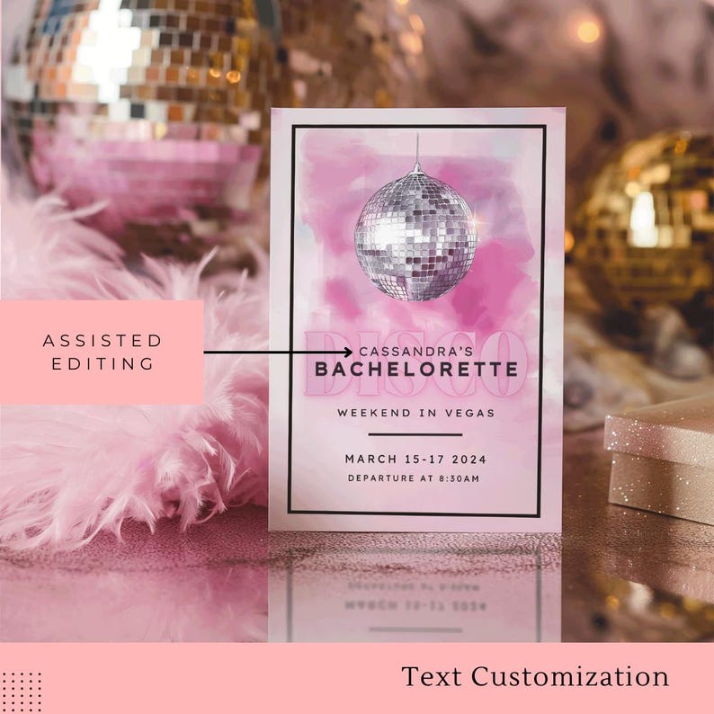 Customized Text Invitation Design - Etsy
