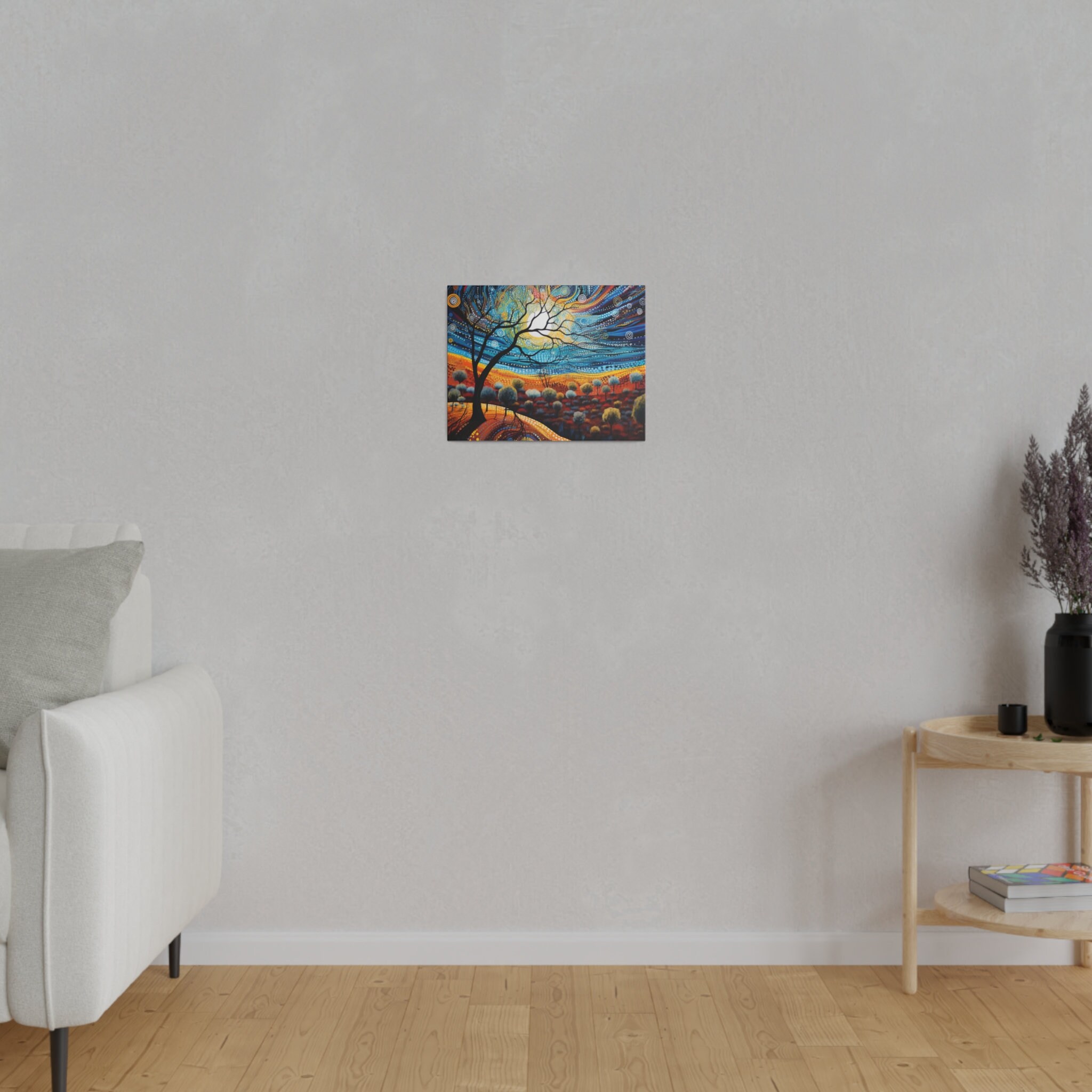 Aboriginal Dreamtime Inspired Canvas Wall Art, Traditional Australian ...