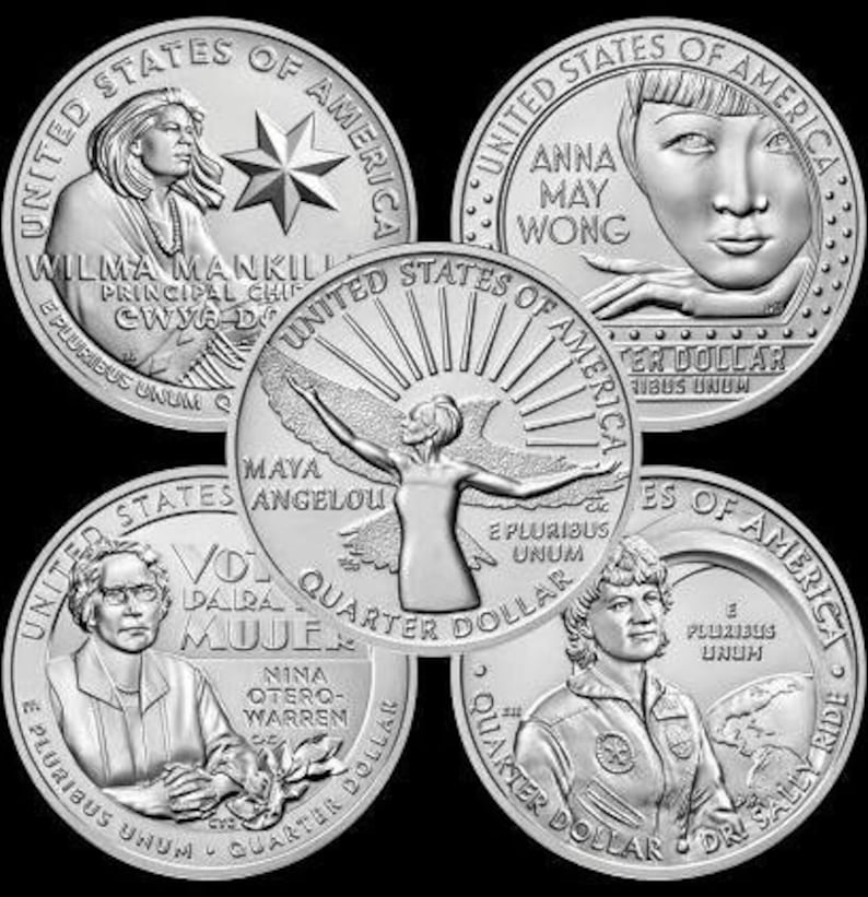 American Women Quarters | US Mint Collectible Coins - Etsy