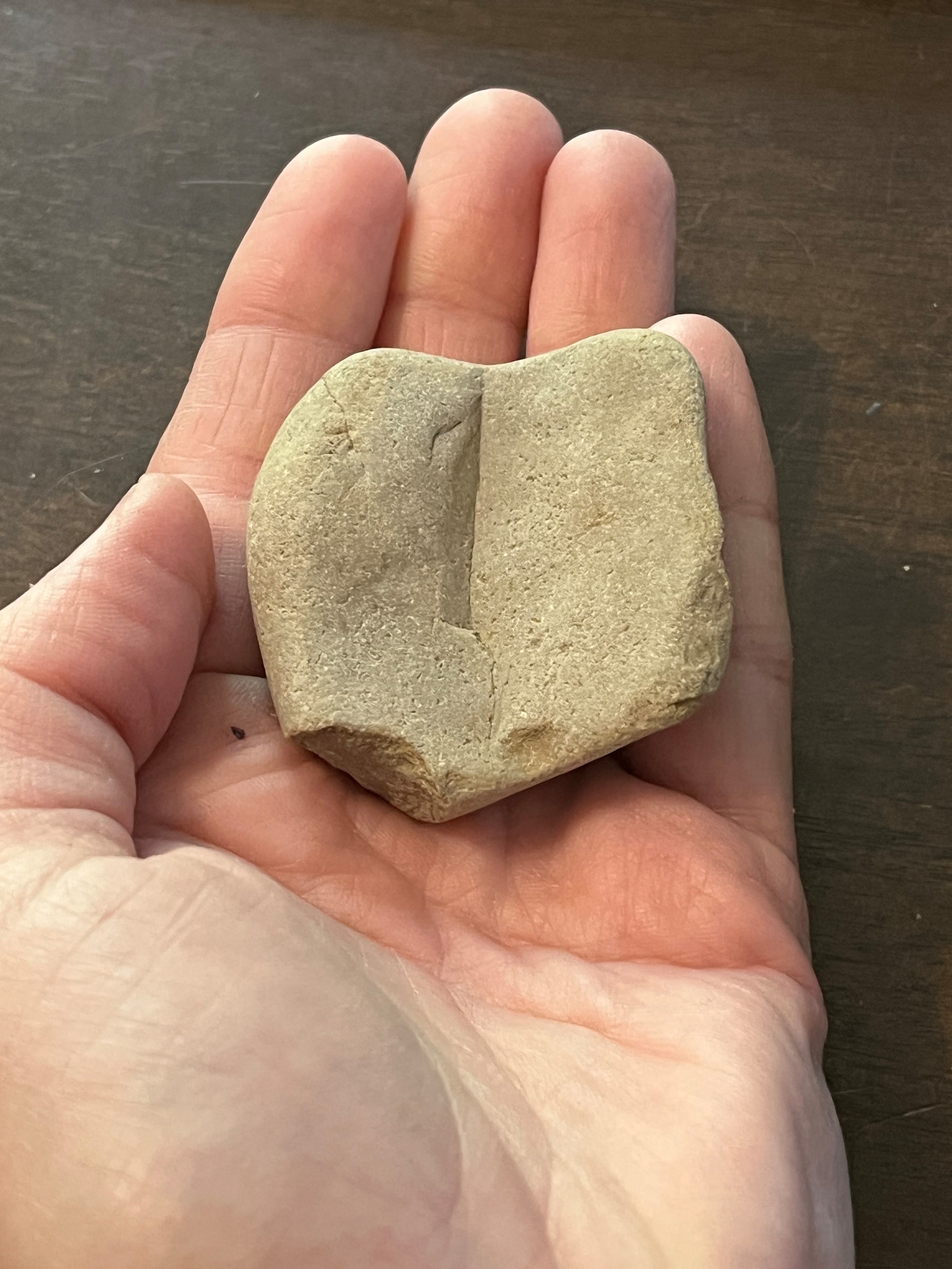 Native American Concave Banner Stone | Ohio Artifact, Atlatl Weight - Etsy