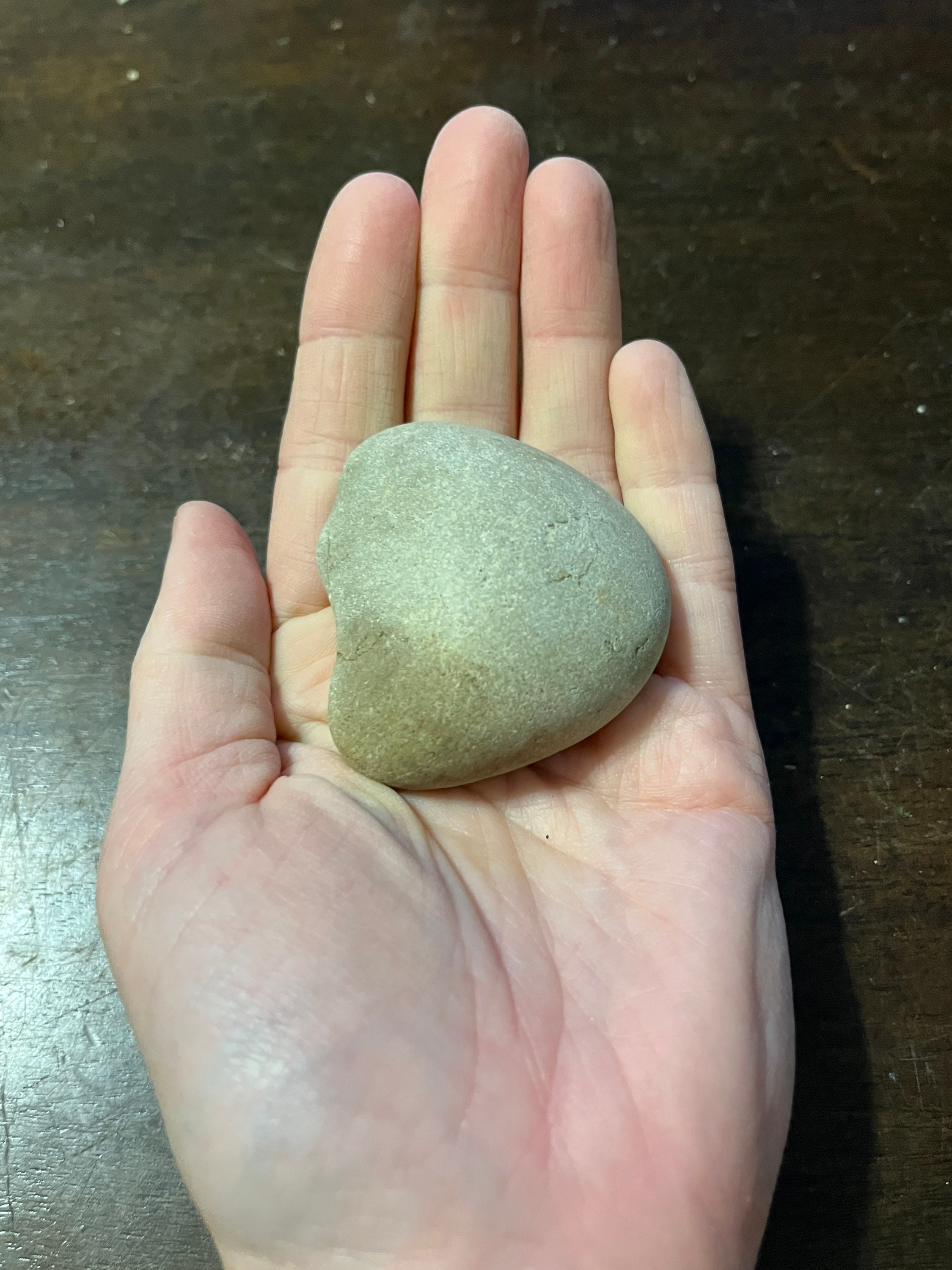 Native American Grinding Stone Bowl | Metate | Mealing Stone | Ground ...