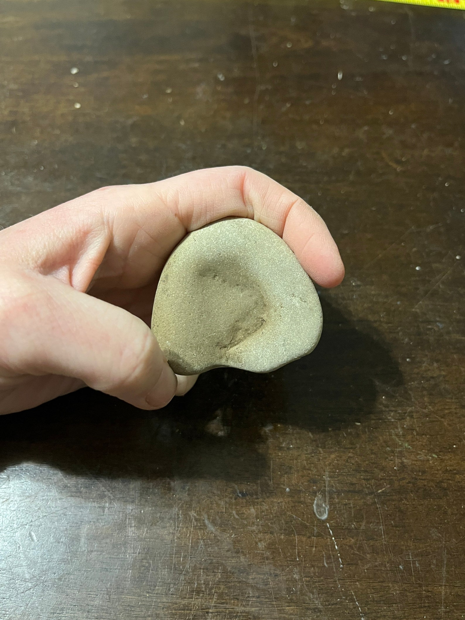 Native American Grinding Stone Bowl | Metate | Mealing Stone | Ground ...