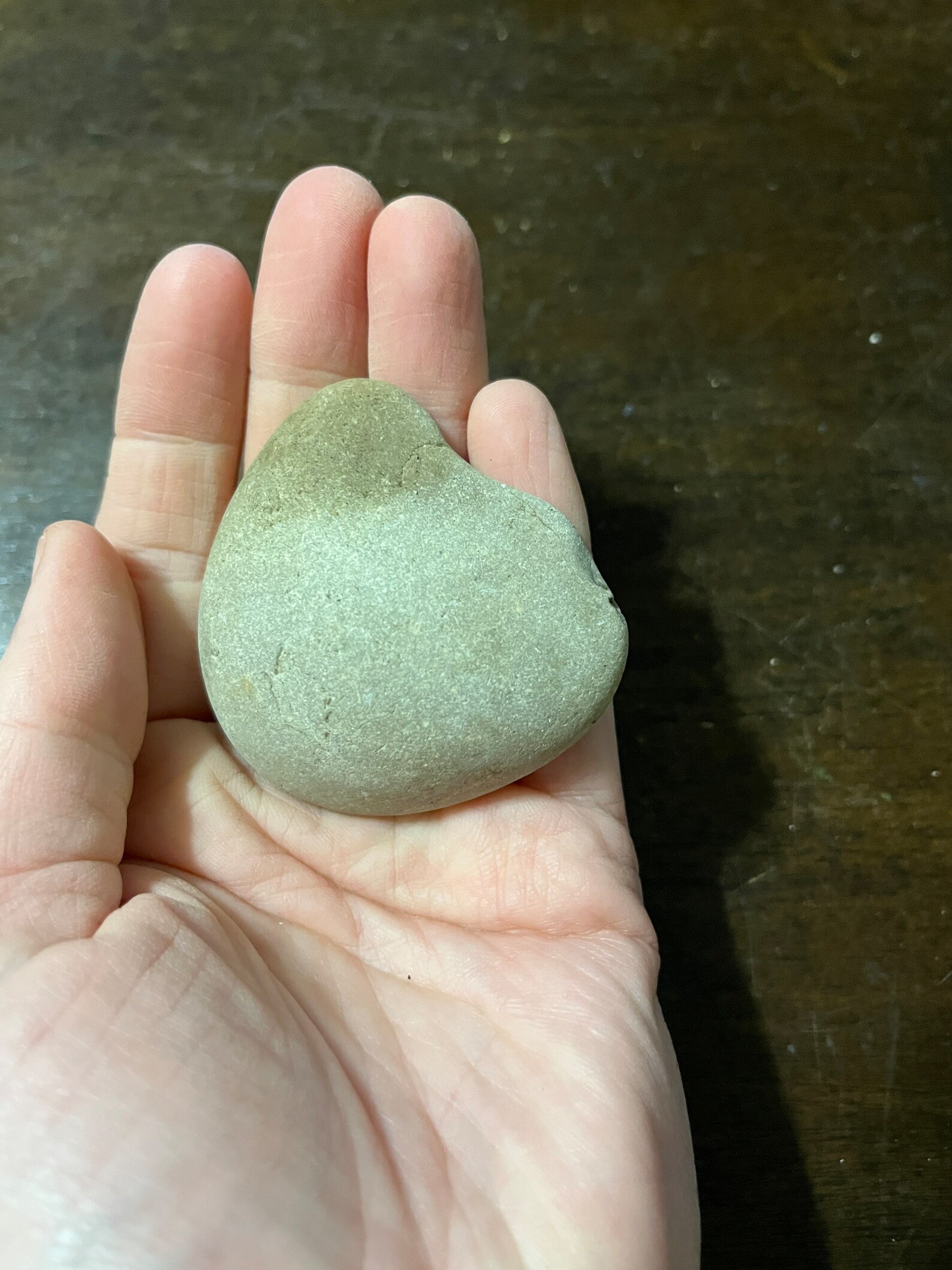 Native American Grinding Stone Bowl | Metate | Mealing Stone | Ground ...