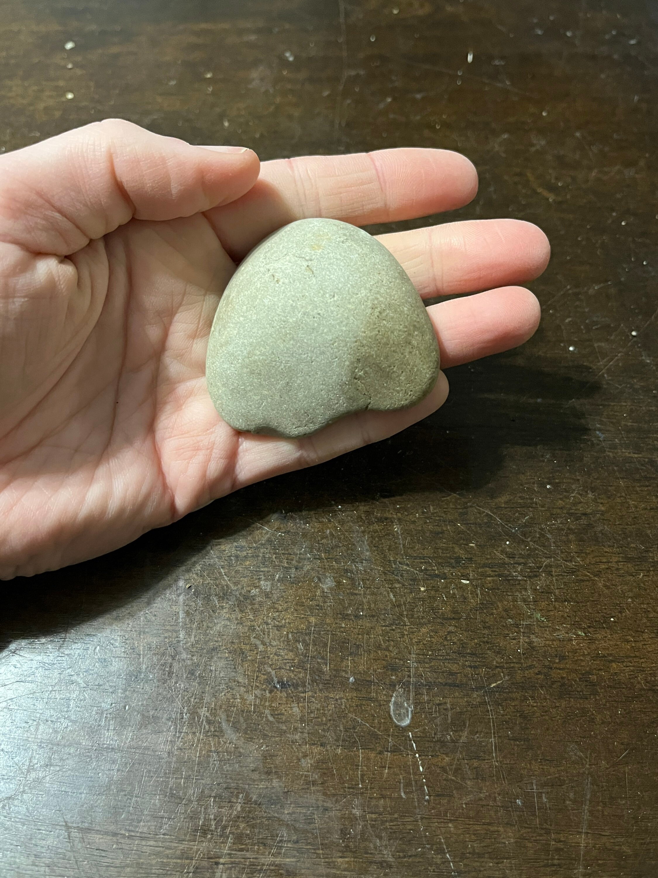 Native American Grinding Stone Bowl | Metate | Mealing Stone | Ground ...
