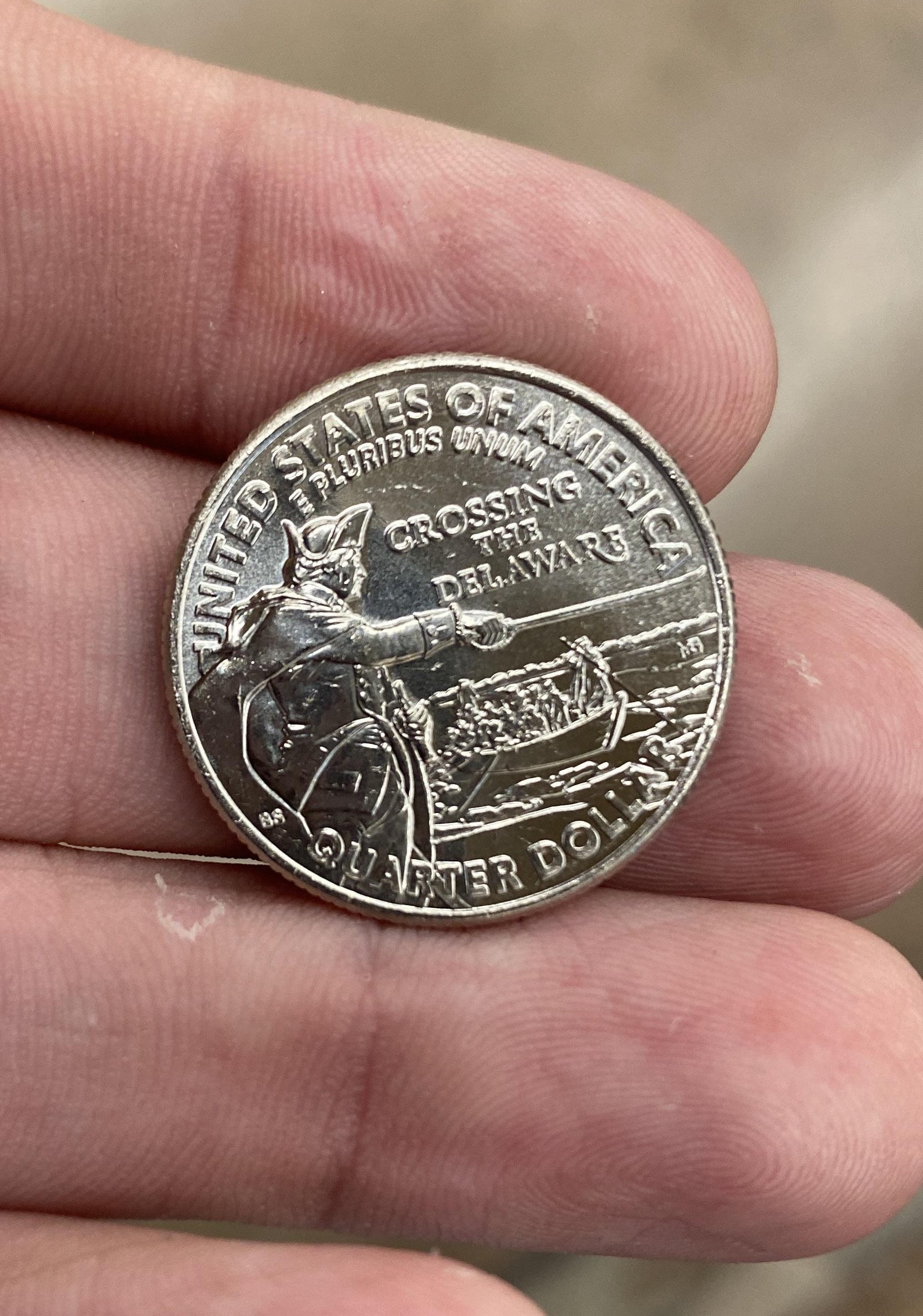 Washington Crossing the Delaware Quarter | 2021 | General George ...
