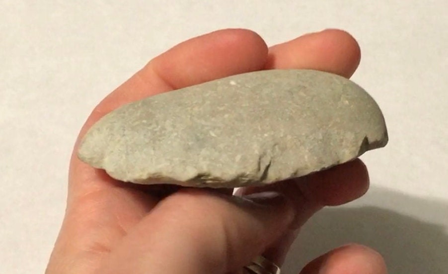 Beautiful Authentic Native American Scrapper Stone Tool Artifact Relic ...