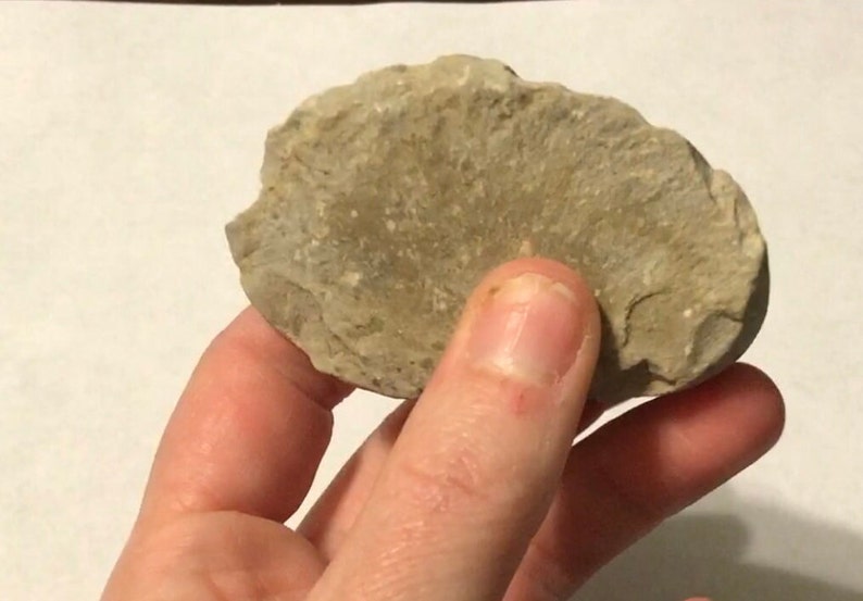 Beautiful Authentic Native American Scrapper Stone Tool Artifact Relic ...