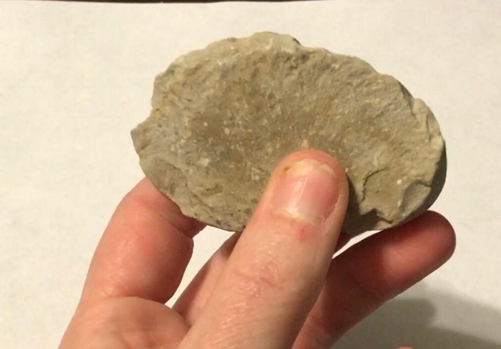 Beautiful Authentic Native American Scrapper Stone Tool Artifact Relic ...