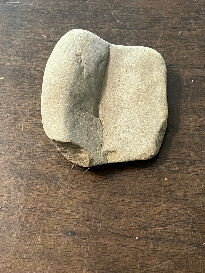 Beautiful Native American Concave Banner Stone | Atlatl Weight | Stone ...