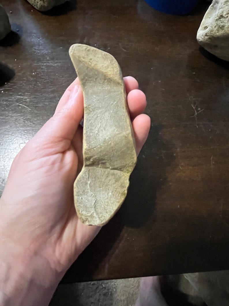 Beautiful Native American Multi Tool | Effigy | Pecking Stone | Chisel ...