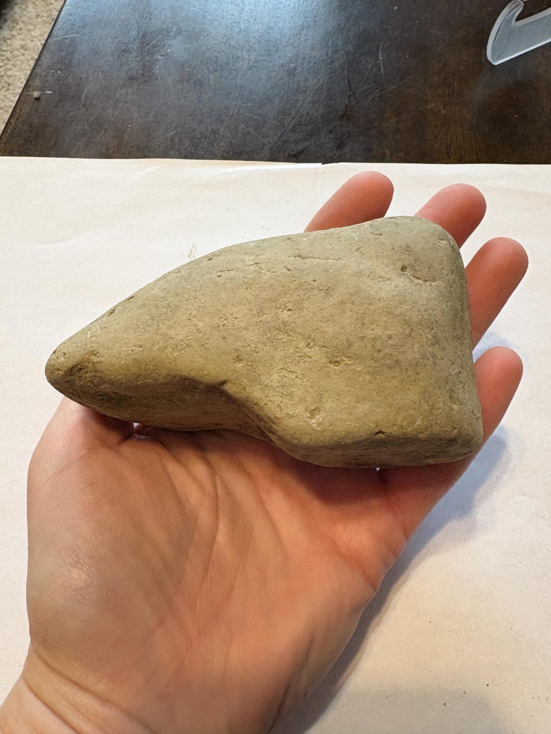 Native American Grooved Axe Head | Stone Tool Artifact | Prehistoric ...