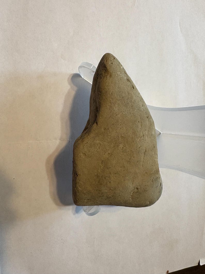 Native American Grooved Axe Head | Stone Tool Artifact | Prehistoric ...