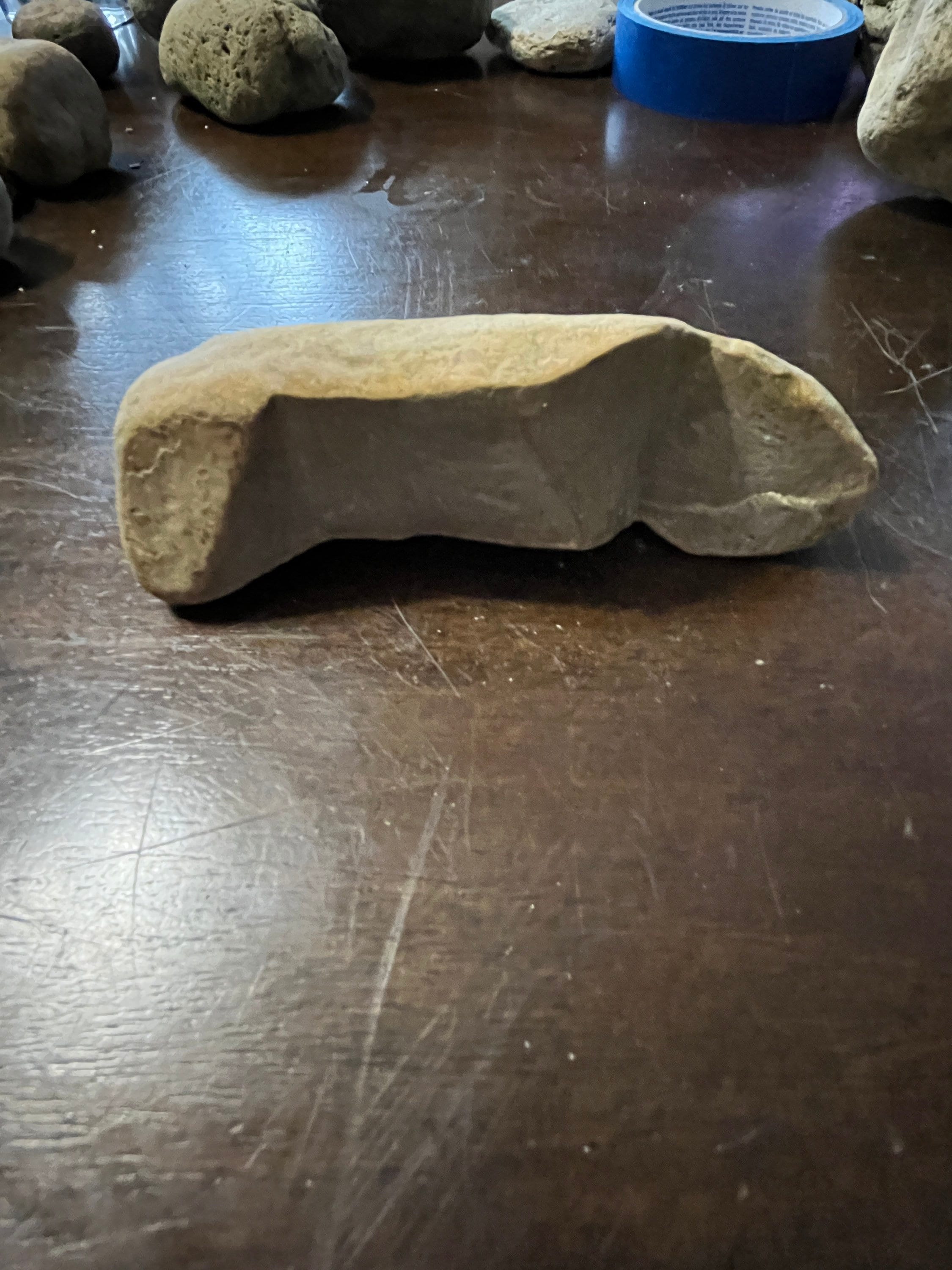 Beautiful Native American Multi Tool | Effigy | Pecking Stone | Chisel ...