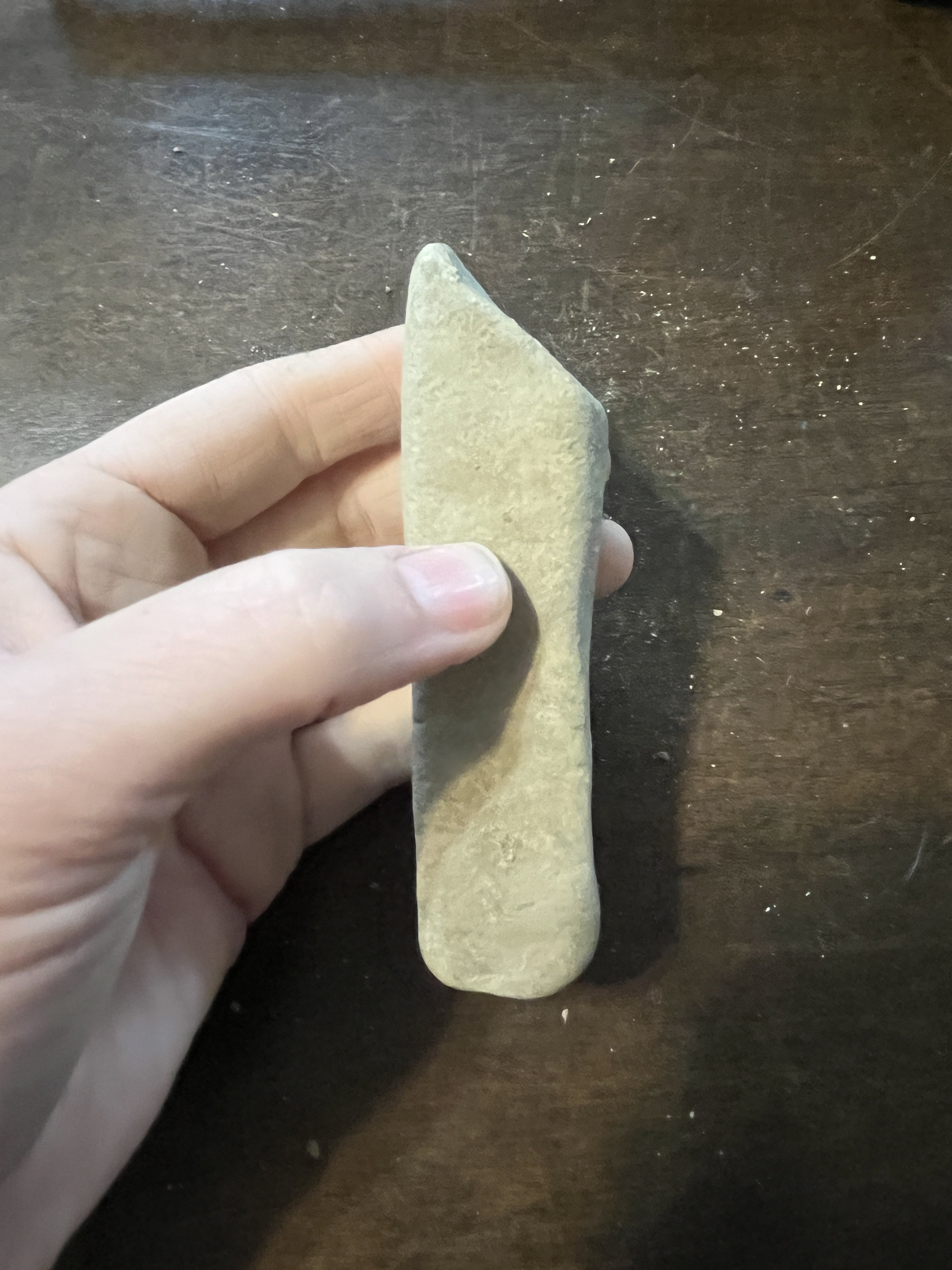 Beautiful Native American Stone Gouge Stone Tool Artifact Relic ...