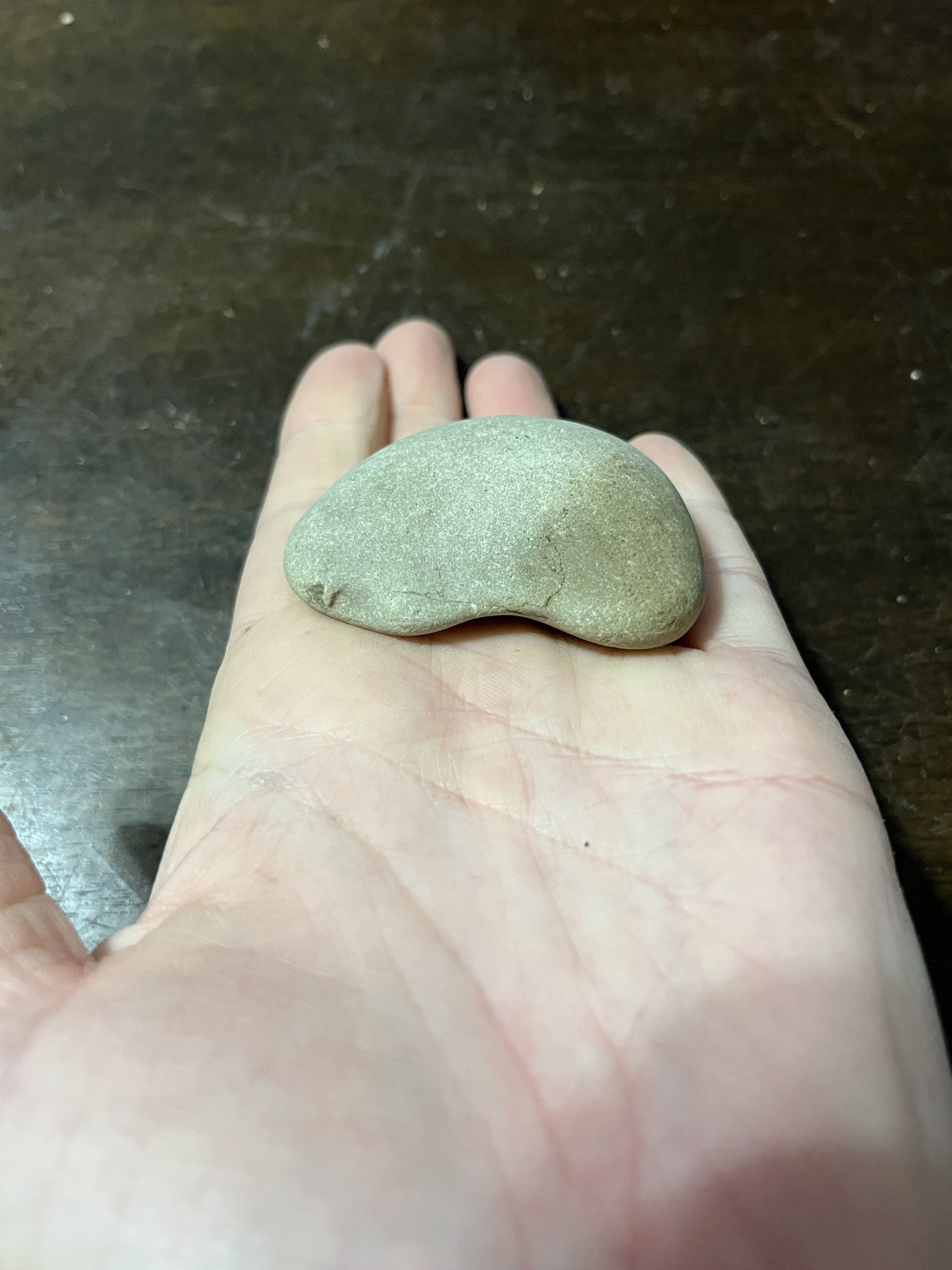 Native American Grinding Stone Bowl | Metate | Mealing Stone | Ground ...