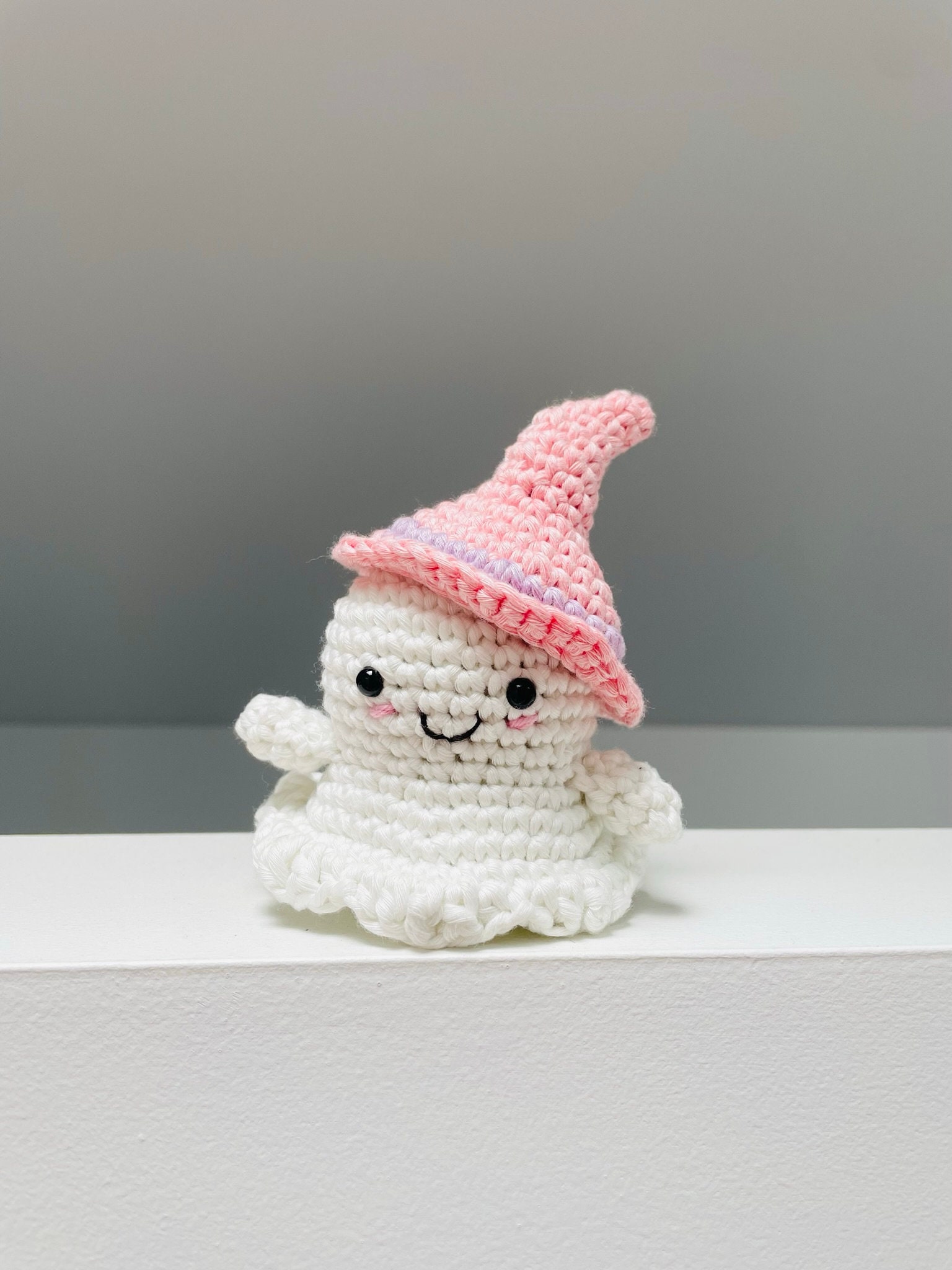 Crochet Ghost Pattern, Cute Ghost Low Sew Pattern, Ghost Plushie, PDF ...