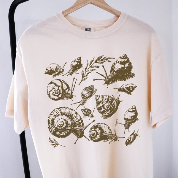 Snail Tshirt - Etsy
