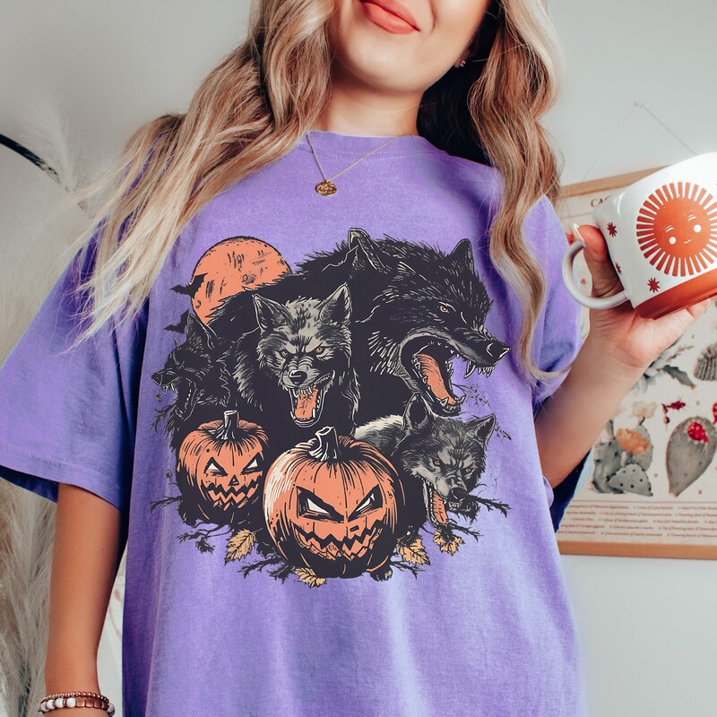 Werewolf Holiday Shirt - Etsy
