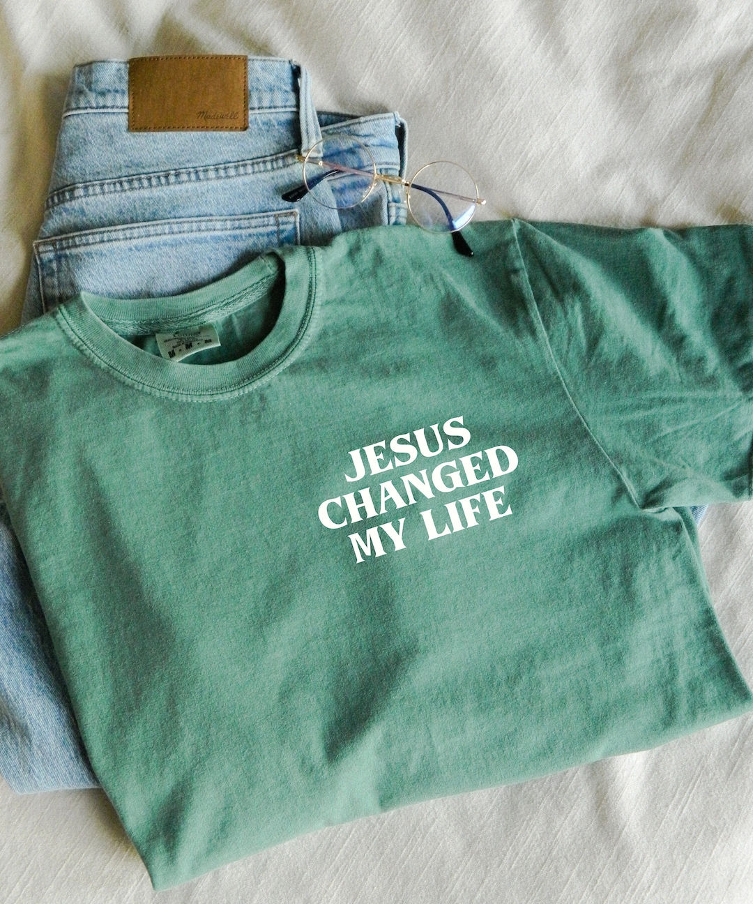 Jesus Changed My Life Shirt, God Lover Shirt, Christian Shirt, Church ...