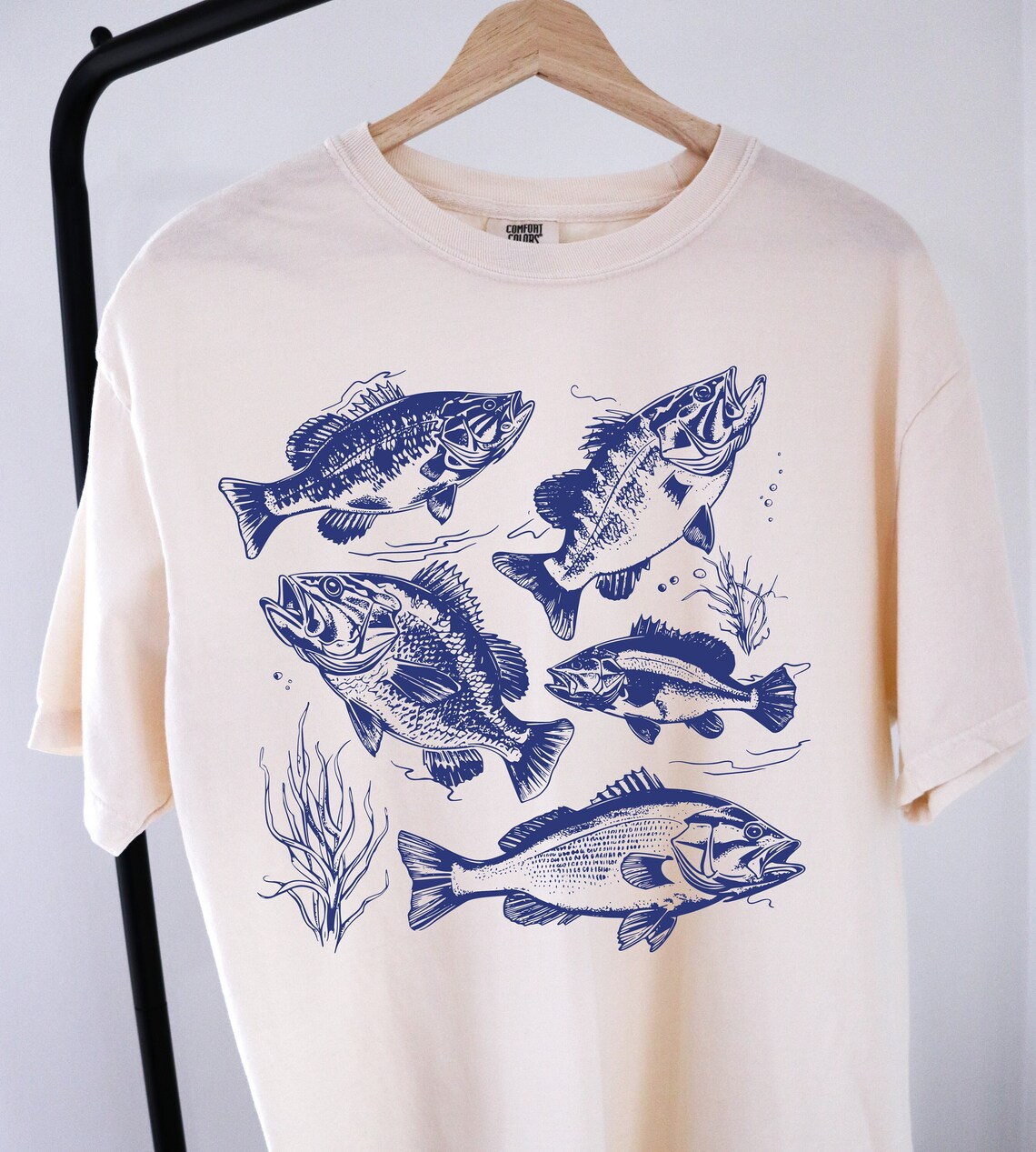 Vintage Bass Fishing Tshirt, Bass Unisex Tshist, Bass Lovers Shirt ...
