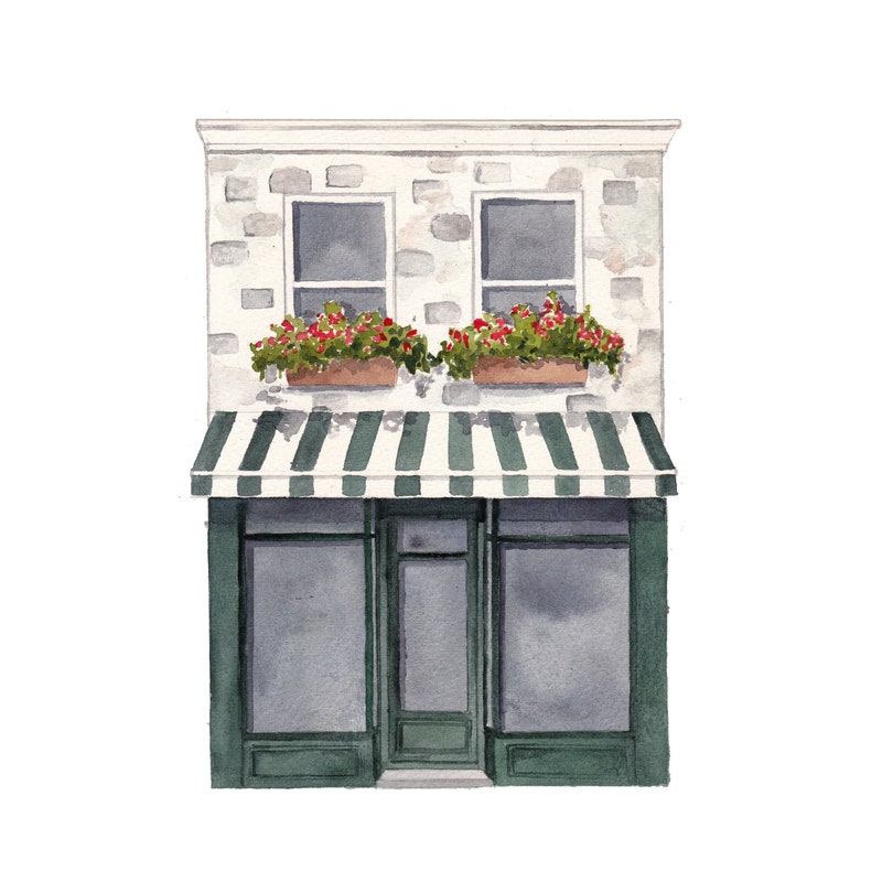 Custom House Portrait - Etsy