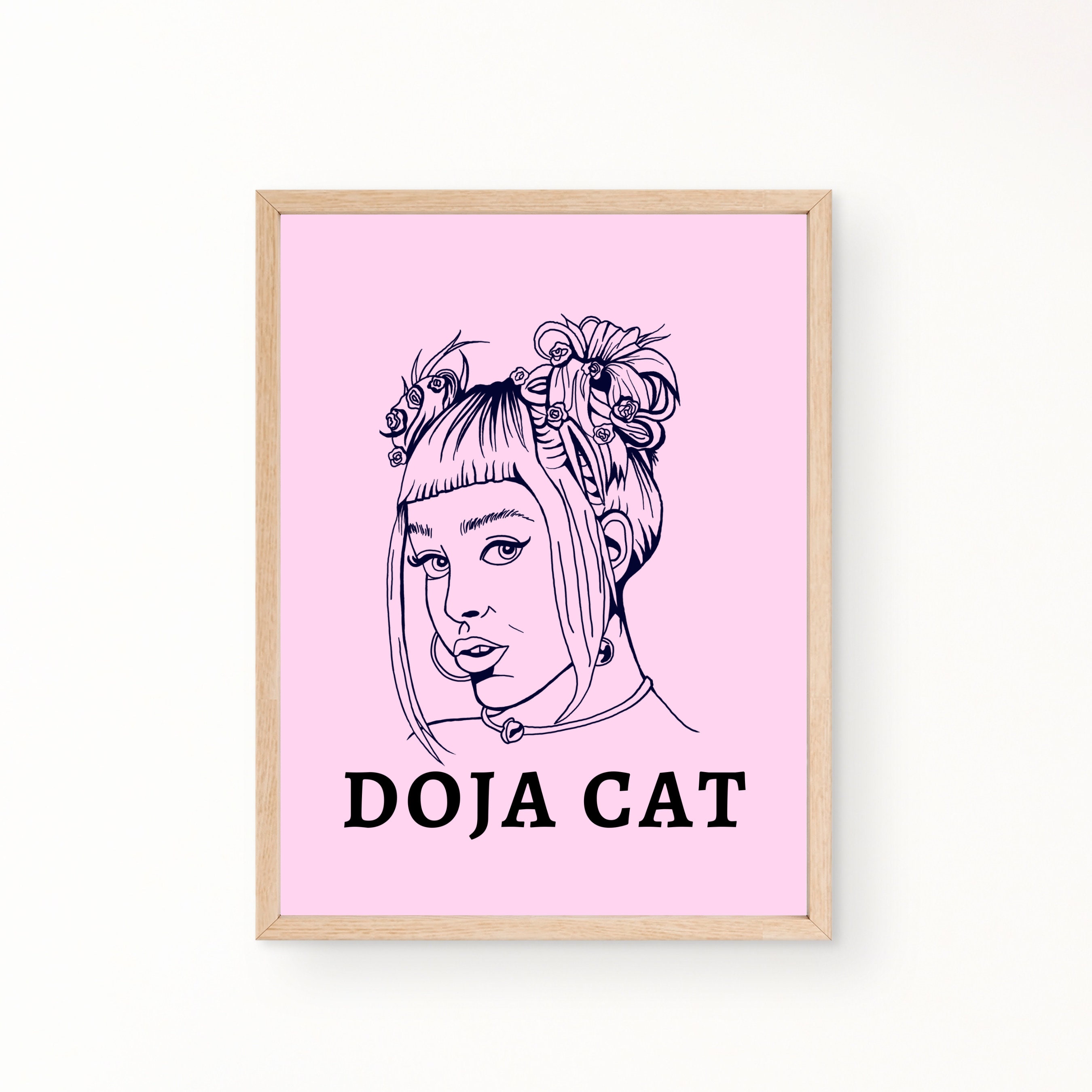 Doja Cat Digital Download Printable Art - Black Work Poets - Etsy
