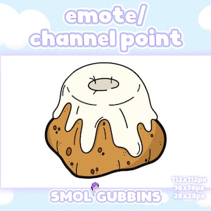 Sweet Roll Channel Point Emote - Twitch, Discord, Youtube - Etsy